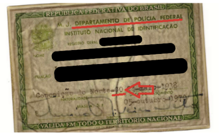 Preenchimento do Órgão Expedidor RG – Central de Atendimento