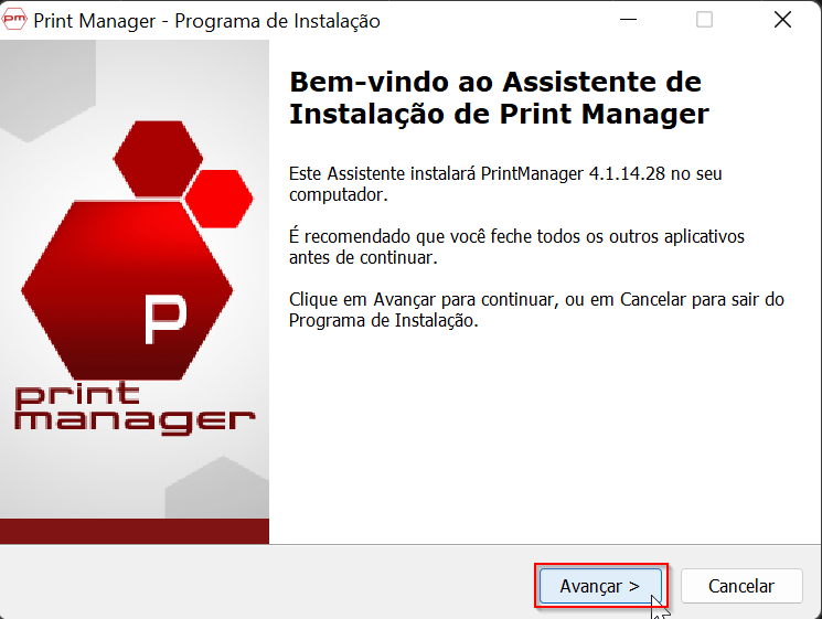 Instalação e Configuração do Print Manager – Central de Atendimento